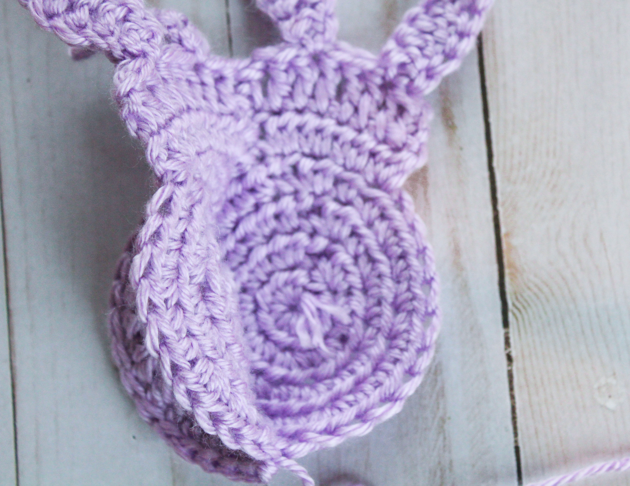 Crochet Easter Bunny Garland | Free Pattern - The Knotted Nest